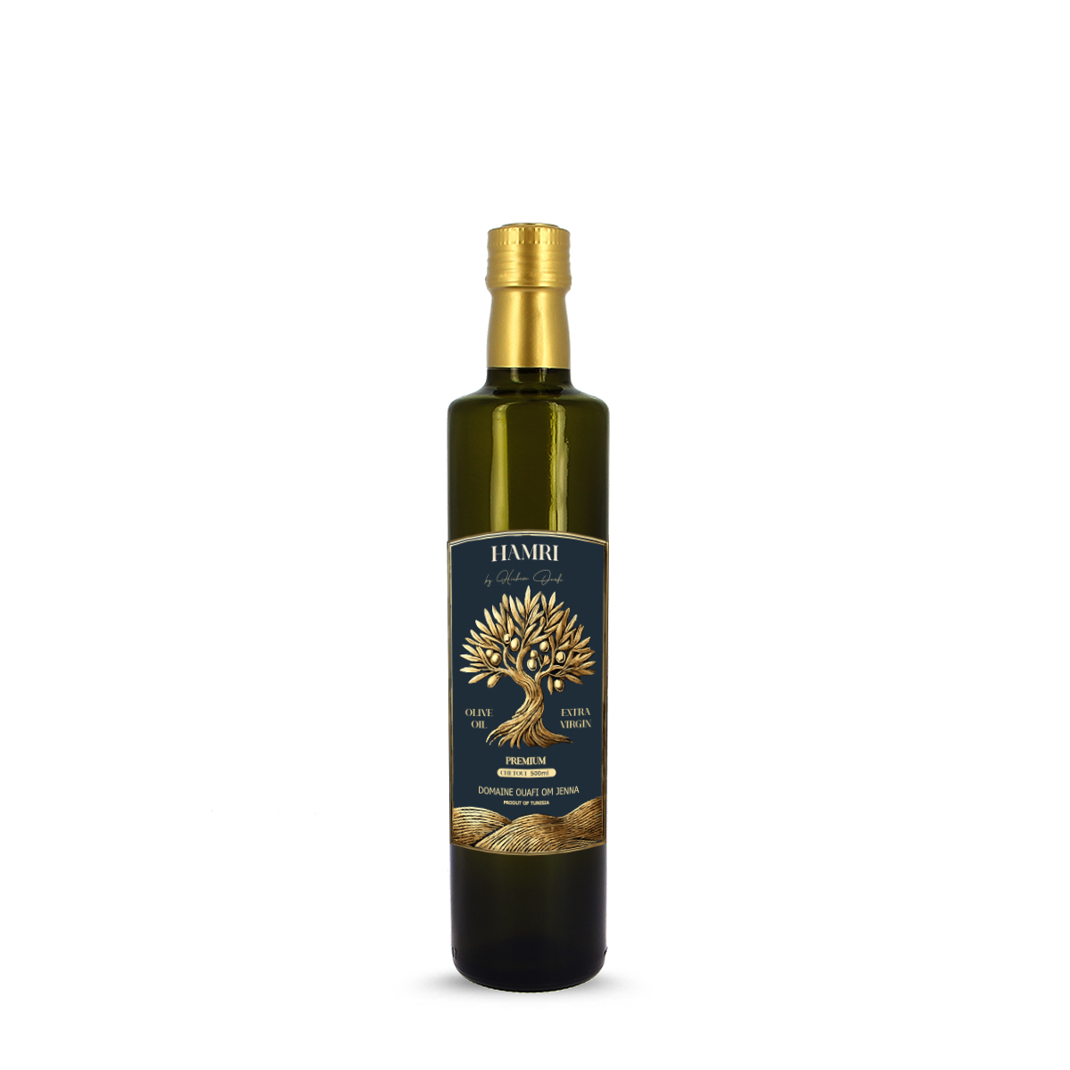 Chetoui 500ML Glass Bottle - HAMRI - Domaine Ouafi Om Jennah